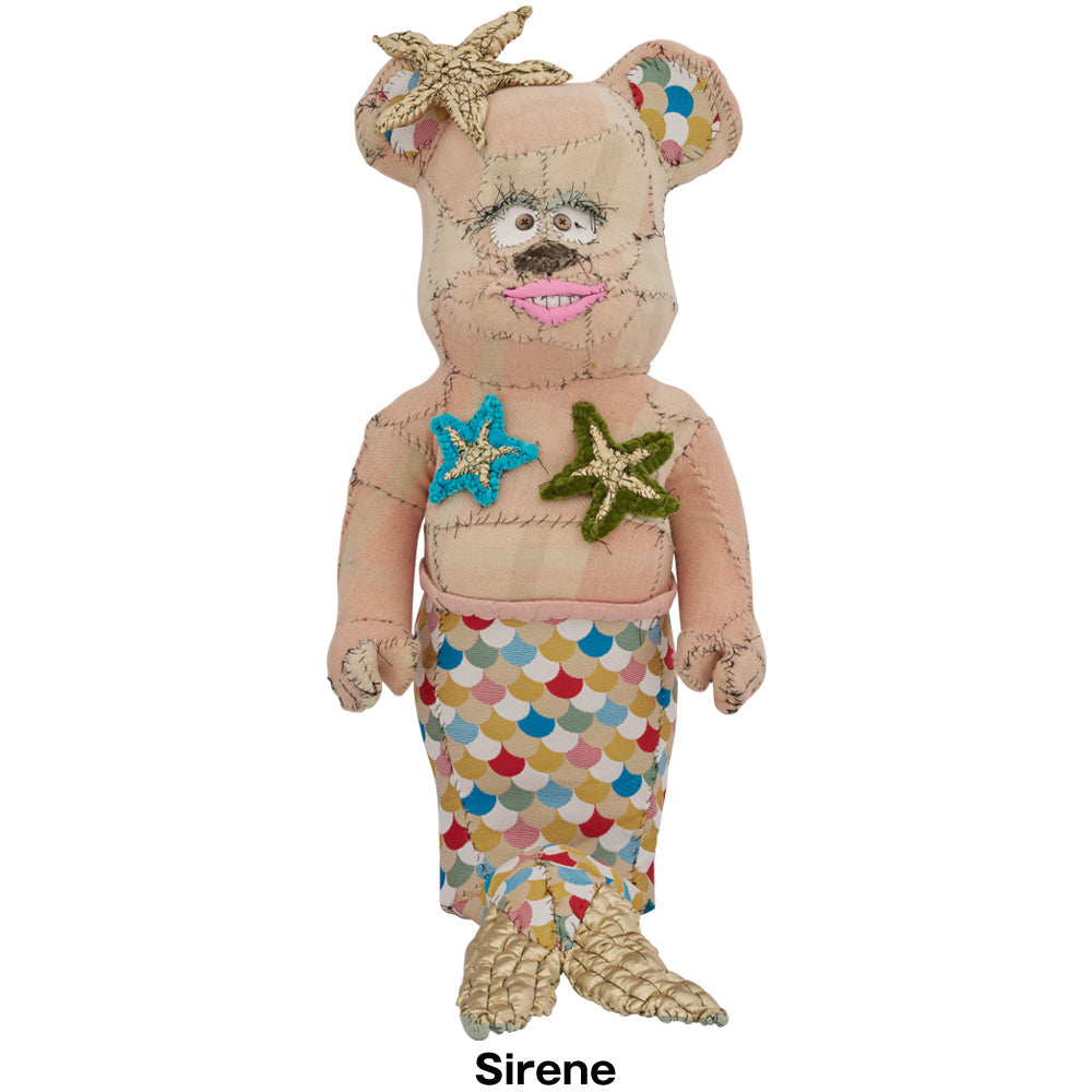 #020 BE@RBRICK Anne Valerie Dupond ONE OF KIND BE@RBRICK 1000％ Sirene ...